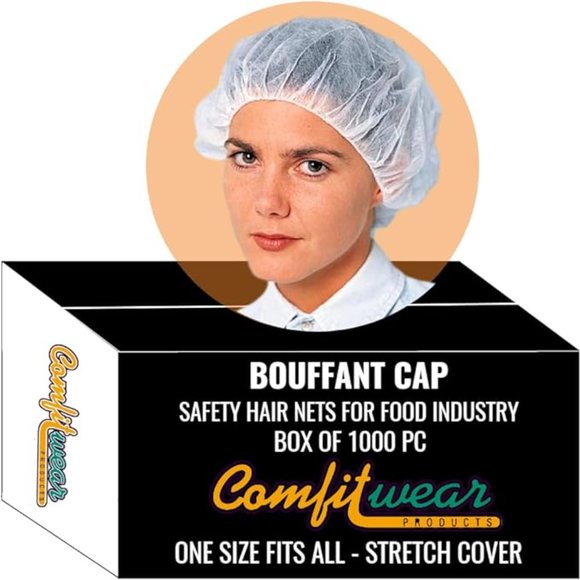 Hair | Comfitwear 100 Pc Disposable Hair Net Covers Food Service ...